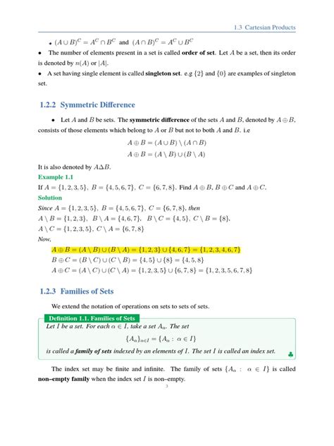 Advances Set Theory Correction Pdf Set Mathematics Algebra
