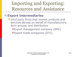 Export And Import PPT