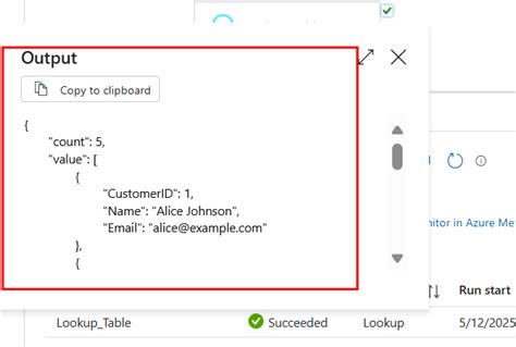 Azure Adf Lookup Activity Doesnt Work With Dataset Parameters Stack Overflow