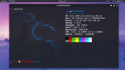 The Default Kali Gnu Linux Docker Image Is Actually Great And Very Useful R Kalilinux