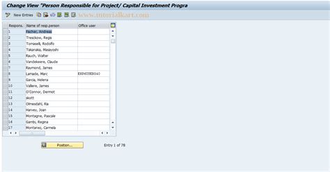 Ops6 Sap Tcode Maintain Project Manager