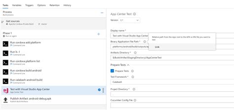 Azure Devops How To Launch Appcenter Tests For Uwp Packages Via Vsts