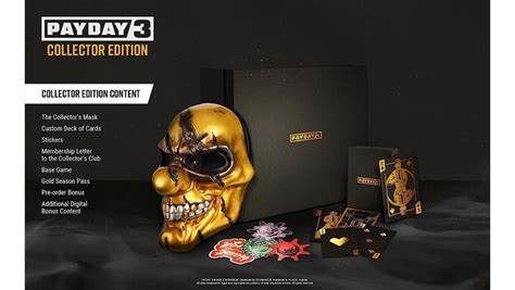 Payday 3 Collectors Edition And Weitere Varianten Ab 2023 Update4