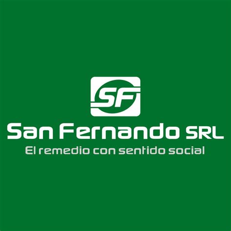 San Fernando Srl El Remedio Con Sentido Social Bolivia