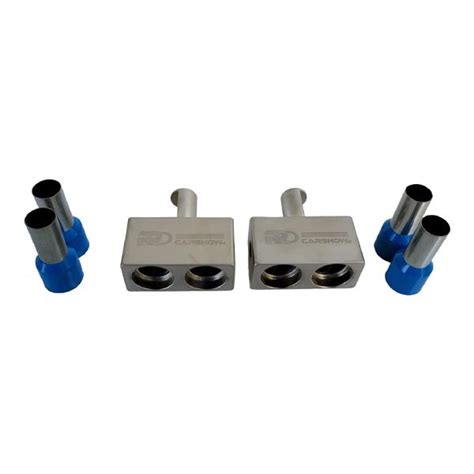 Rdcarshow 10 Gauge 1 Male To Dual 10 Awg Female Offset Amp Inputs