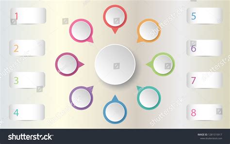 Empty Infographic Blank Template Vector Design Stock Vector Royalty