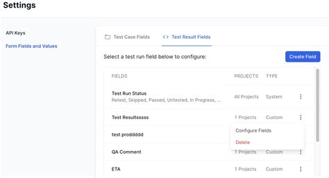 Custom Result Fields Browserstack Documentation
