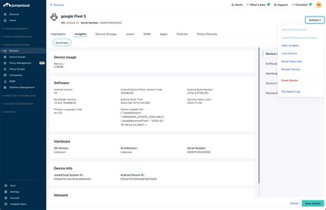 add and manage android devices jumpcloud