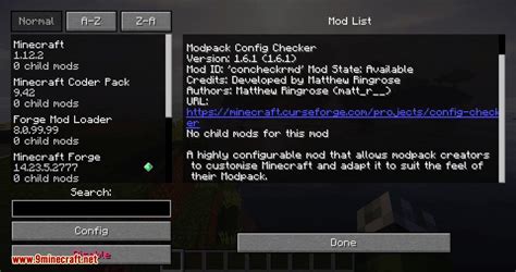 Modpack Configuration Checker Mod 1 18 2 1 17 1 All Modpack Author Will Need This Mc Mod Net