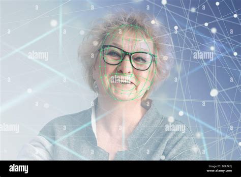 Future Face Detection Biometric Facial Recognition Id Information