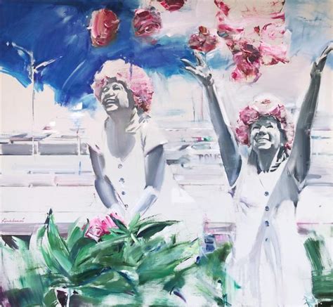 Купити картину «Дівич вечір в жанрі груповий портрет олійними фарбами на полотні