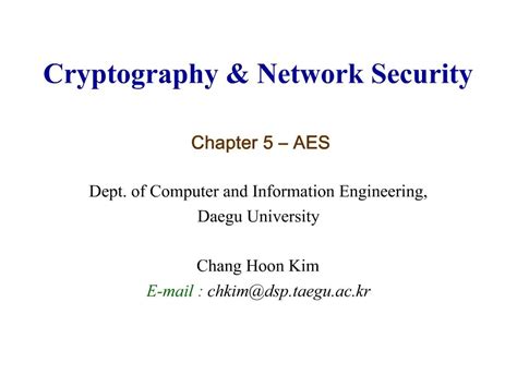 ppt cryptography network security powerpoint presentation free