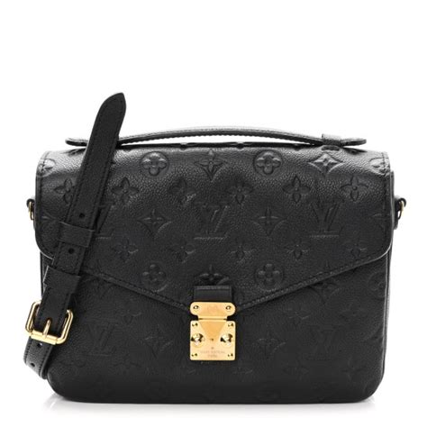Louis Vuitton Empreinte Pochette Metis Black 1144793 Fashionphile