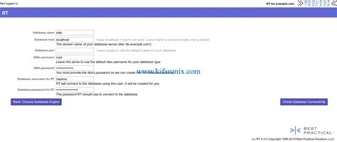 Install Request Tracker Rt With Mariadb On Centos 8