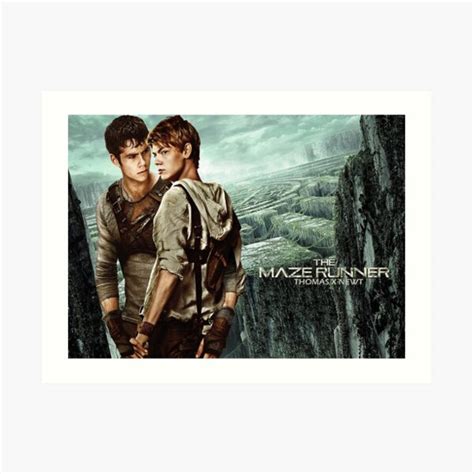 Newt X Thomas Wall Art Redbubble