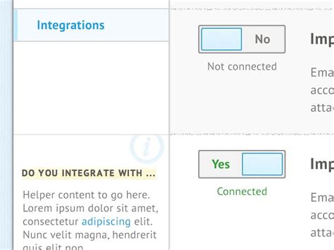 Integrations Ui By Nutshell On Dribbble