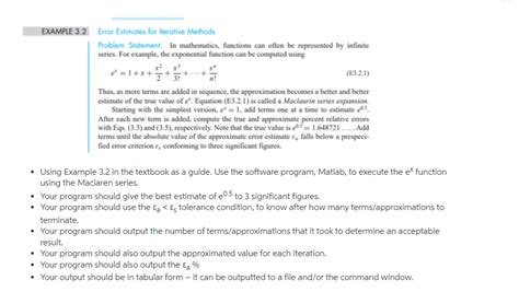 solved example 3 2 error estimates for iterative methods
