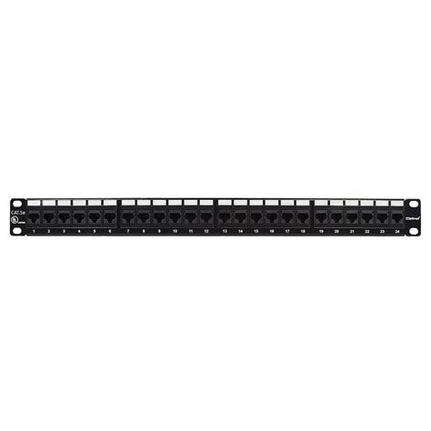 Weltron 24 Port Cat5e 110 Patch Panel