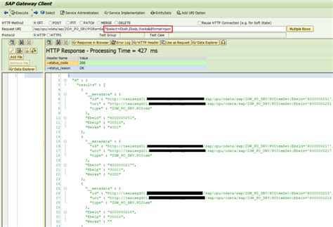 Odata And Sap Netweaver Gateway Part Iii Query Options In Odata Service Uri Erp Qanda