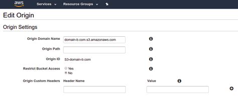 Amazon Web Services How To Redirect S3 Hosted Static Site From Domain A To Domain B In Aws