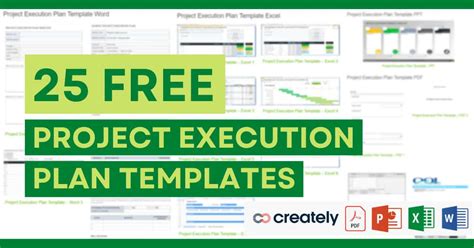 25 X Project Execution Plan Template Word Excel