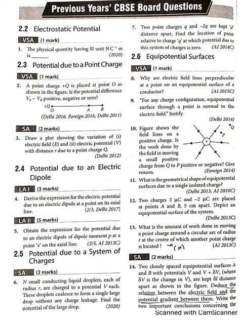10 Years Questions Of Capacitor Pdf
