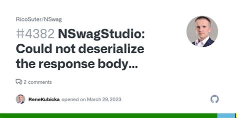 NSwagStudio Could Not Deserialize The Response Body Stream As System Collections Generic List
