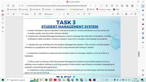 deshpande surabhi on linkedin 📚 excited to share my task 3 from the java programming virtual