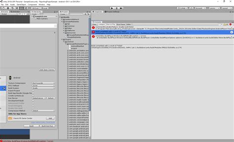 Admob Android Resource Linking Failed Unity Error Unexpected Element Found In Stack Overflow
