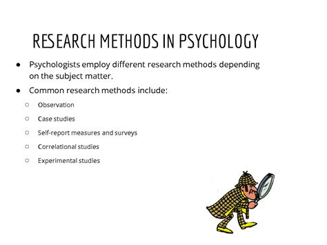 Observational Research Methods In Psychology