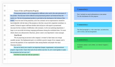 Writing A Business Memo Sample Master Of Template Document