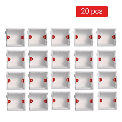 Mount Back Box Switch Socket Box 50mm Depth Wall S Grandado