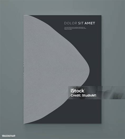 커버 디자인 템플릿 착시와 흑백 패턴 플래카드 배너 책 표지 브로셔 플래너 또는 노트북에 적용됩니다 3d 벡터 그림입니다 0명에