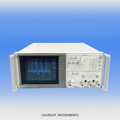 Network Analyzers Buy Or Rent Agilent Network Analyzers