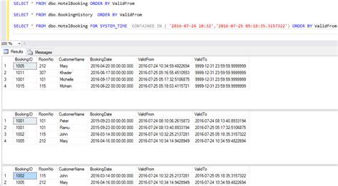 Vm Blogs Whats New In Sql 2016 Temporal Tables