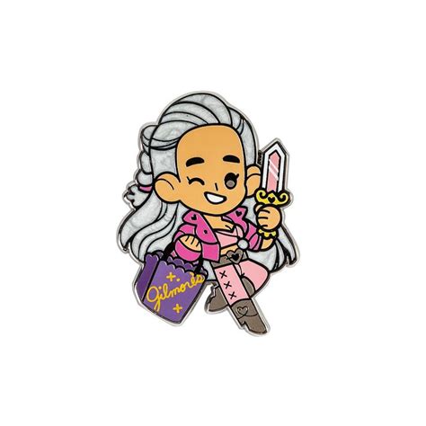 Critical Role Chibi Pin No 22 Opal Chibi Critical Role Jenny Park