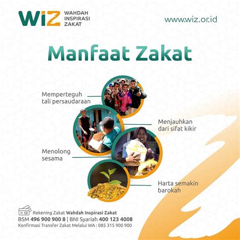 Manfaat Zakat Wahdah Inspirasi Zakat