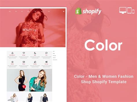 Color Shopify Theme Designs Themes Templates And Downloadable Graphic