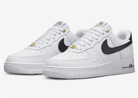 Nike Air Force 1 Low 40th Anniversary White Black Dq7658 100 Release