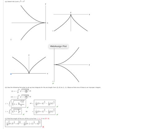 Solved A Sketch The Curve Y3 X2 Y Webassign Plot R B