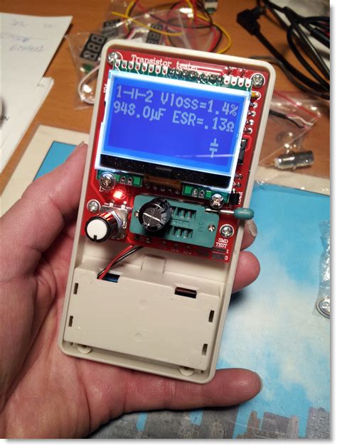 Diy M12864 Graphics Version Transistor Tester Kit Lcr Esr Pwm Worldwidedx Radio Forum