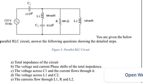 Parallel Rlc Circuit Example Problems