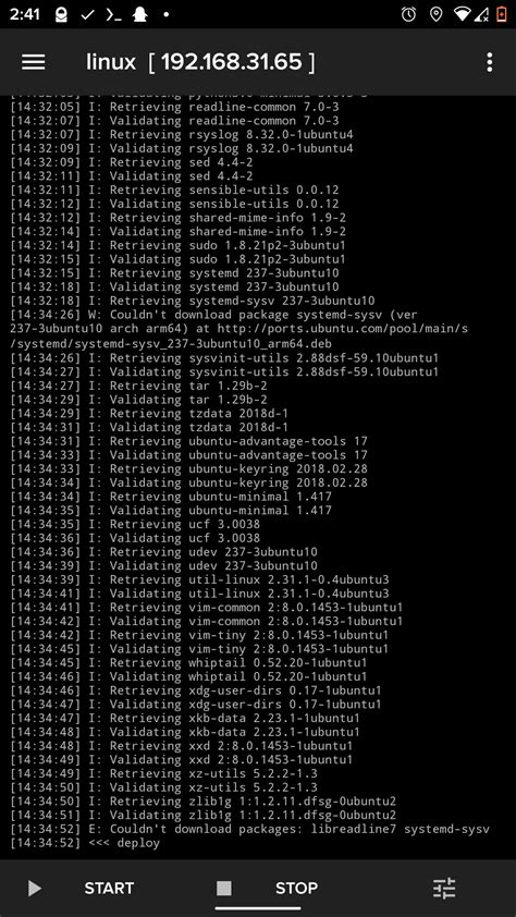 Ubuntu Bionic Installation Fails Issue Meefik Linuxdeploy GitHub