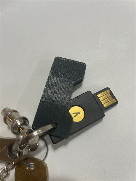 Make Of Yubikey Cover By Subtlecolor Download Free Stl Model