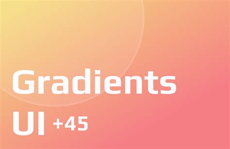 Gradients Ui Figma