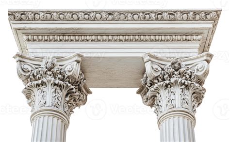 Ornate Classical Architectural Columns 53288994 Png