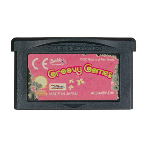 Barbie Groovy Games Gba Super Retro Game Boy Advance