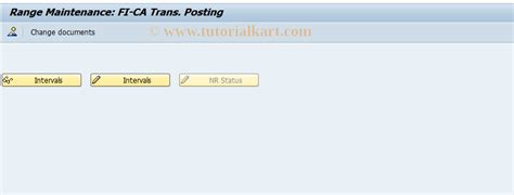 FPN5 SAP Tcode Number Range Maintenance FKK UMB