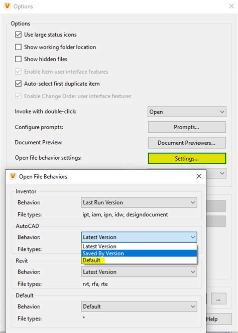 open dwg from vault will create new profile vanilla in autocad map