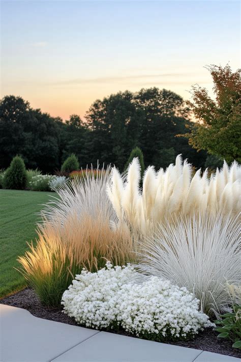 50 Gardens With Ornamental Grasses Front Garden Landscape Lawn And